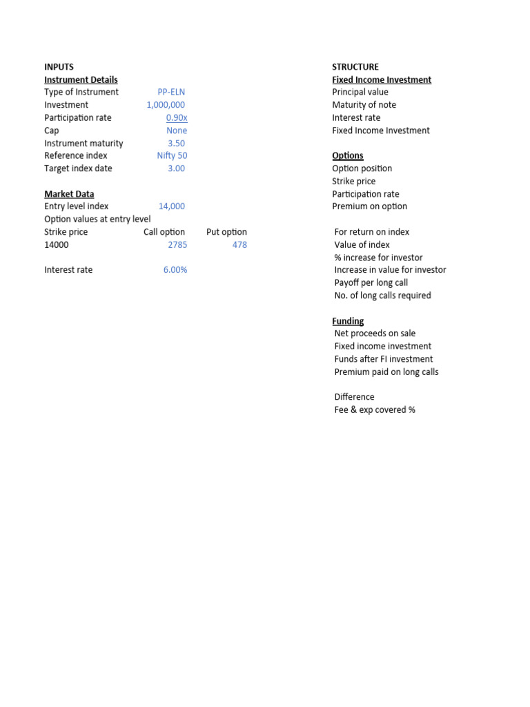 8-9. Equity Linked Notes Solved | PDF | Option (Finance) | Put Option