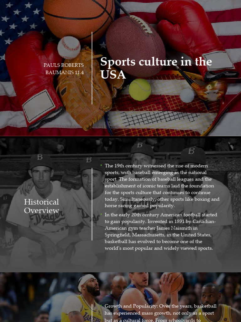 Sports Culture in The USA | PDF | Major League Soccer | Super Bowl