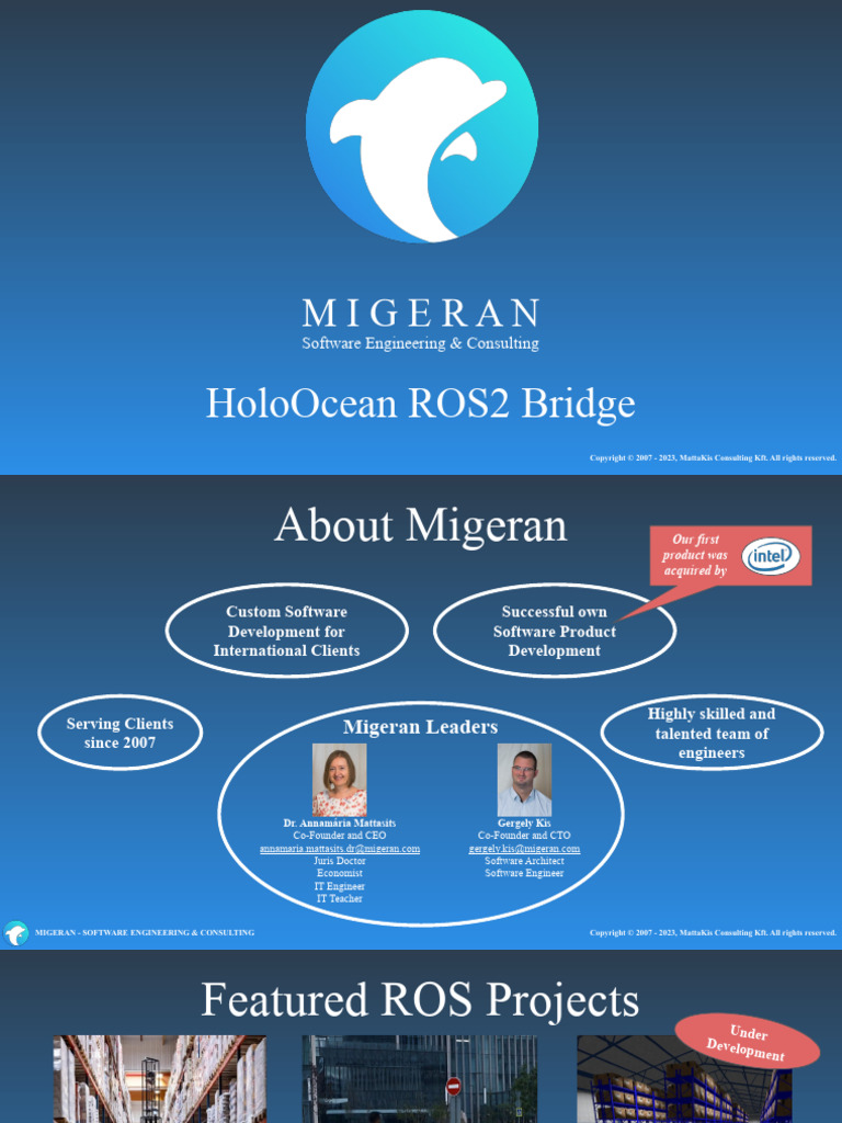 HoloOcean ROS2 Bridge 2023-12-05 | PDF | Software | Simulation