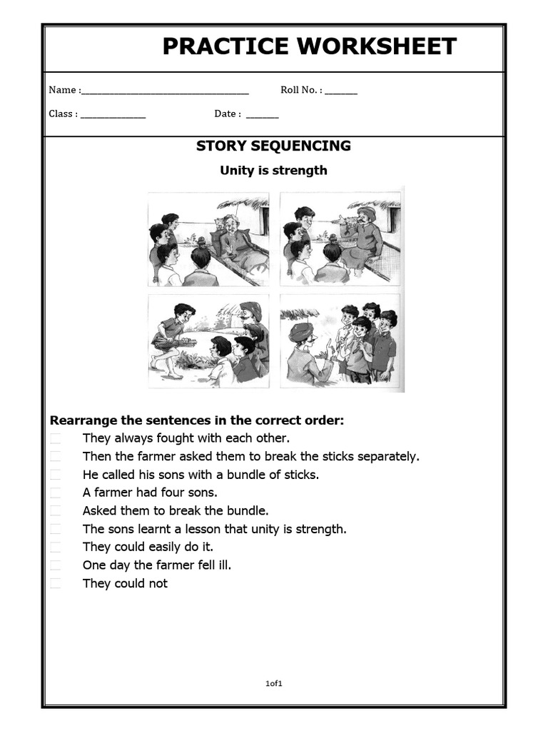 Story Sequencing | PDF