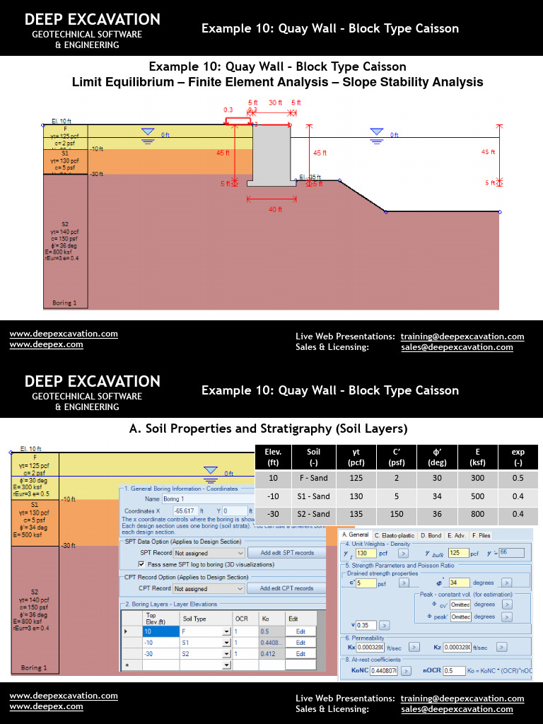 QuayWall Block Caisson | PDF | Geotechnical Engineering | Deep Foundation