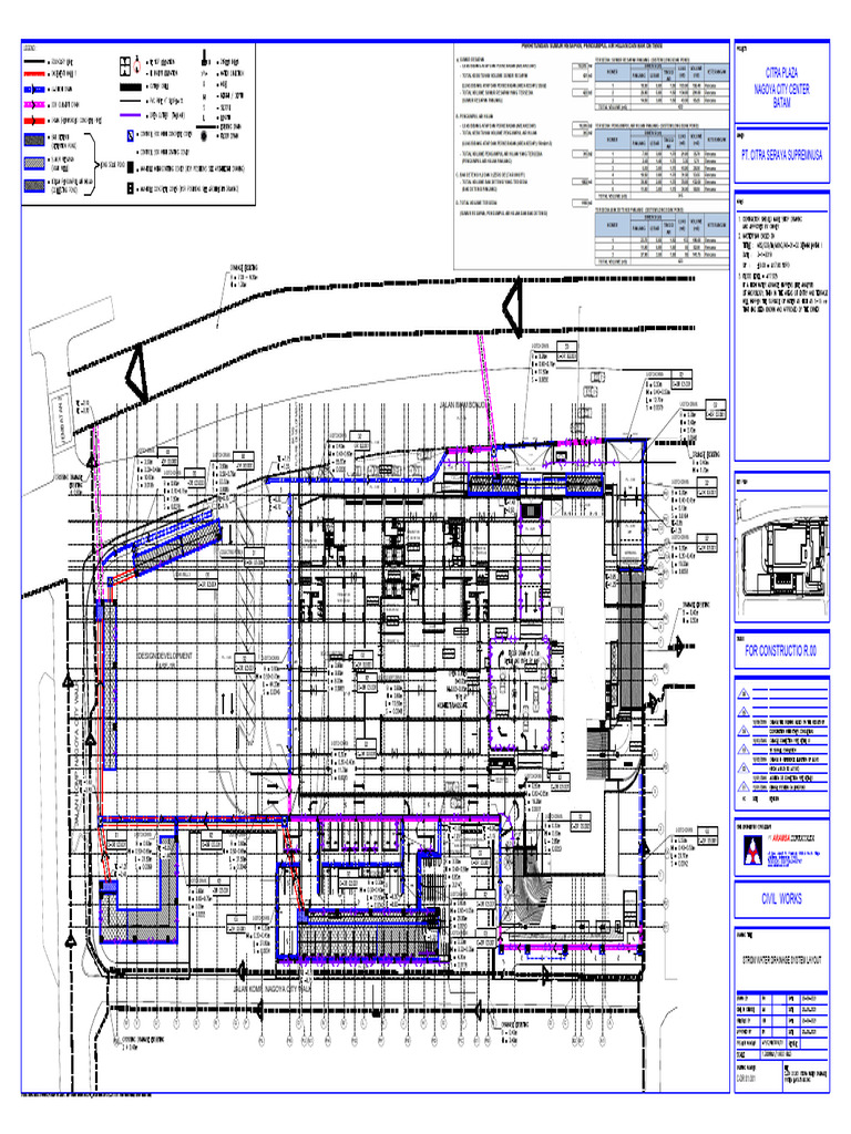 C-DR 01.001 Storm Water Drainage System Layout ok-C-DR 01.001 | PDF
