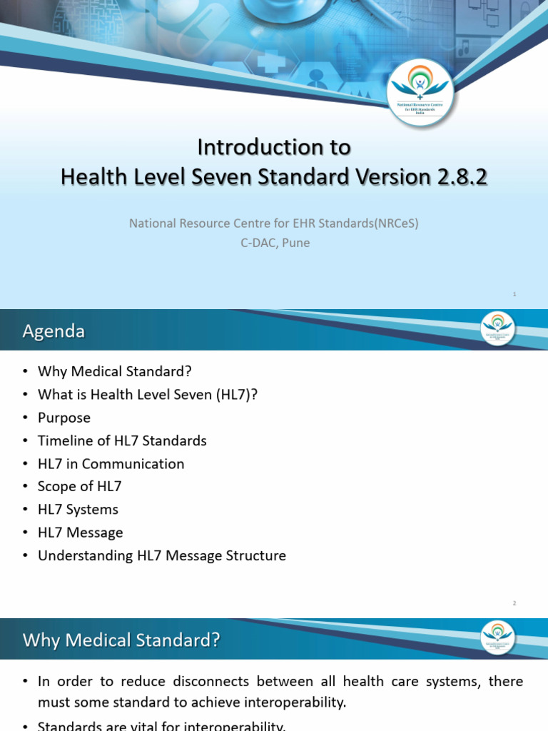 Overview of HL7 Standard V2.8.2 | PDF | Computers