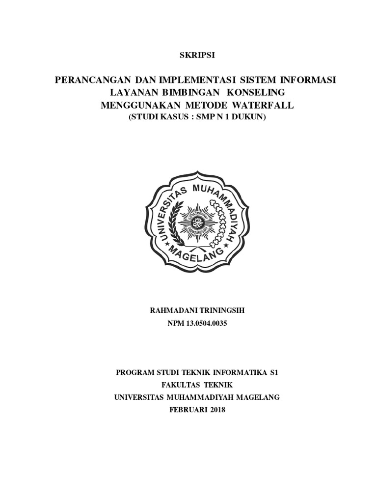 PERANCANGAN DAN IMPLEMENTASI SISTEM INFORMASI | PDF
