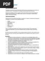 QPS Physical Competency Test Overview | PDF | Body Mass Index | Obesity