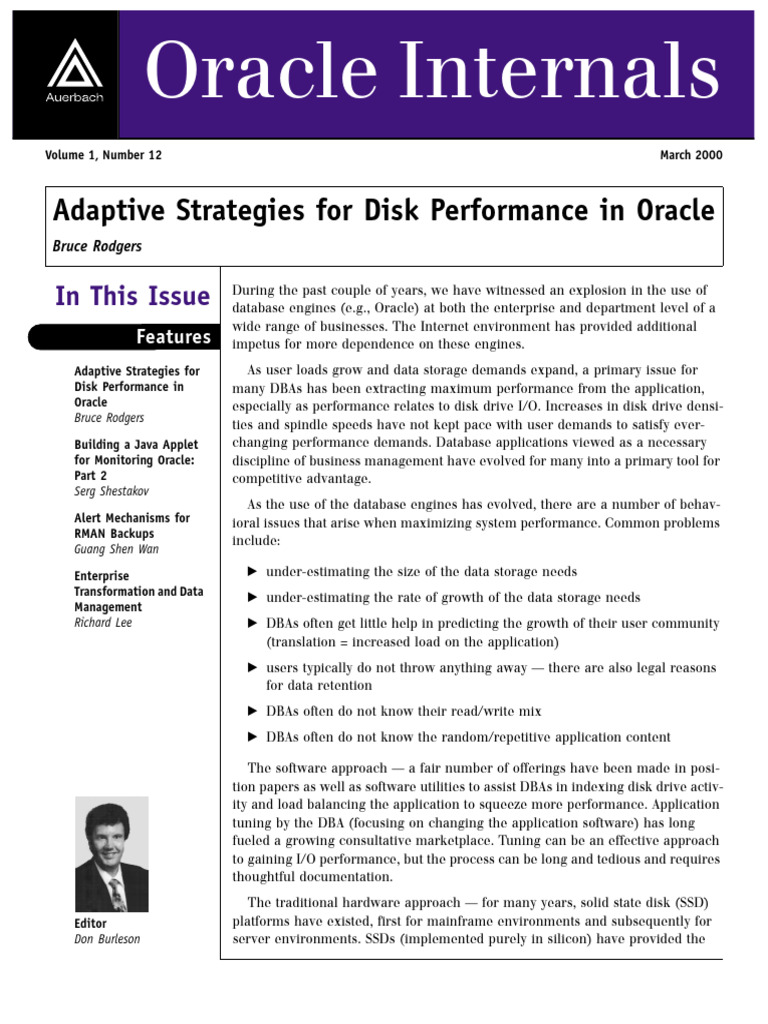 Oracle Internals-Sample | PDF