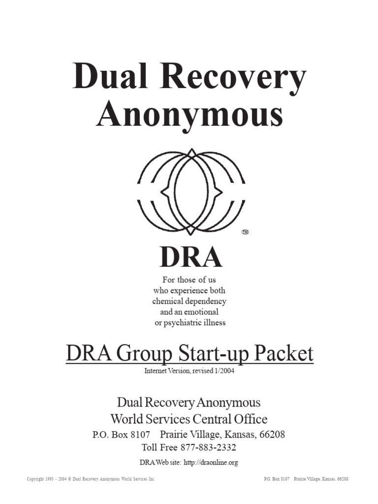 Dual Recovery Anonymous Meeting Startup Packet | PDF | Twelve Step ...