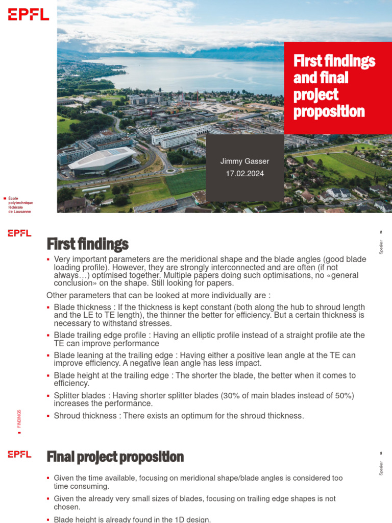 EPFL General Presentation 202303 EN FULL | PDF