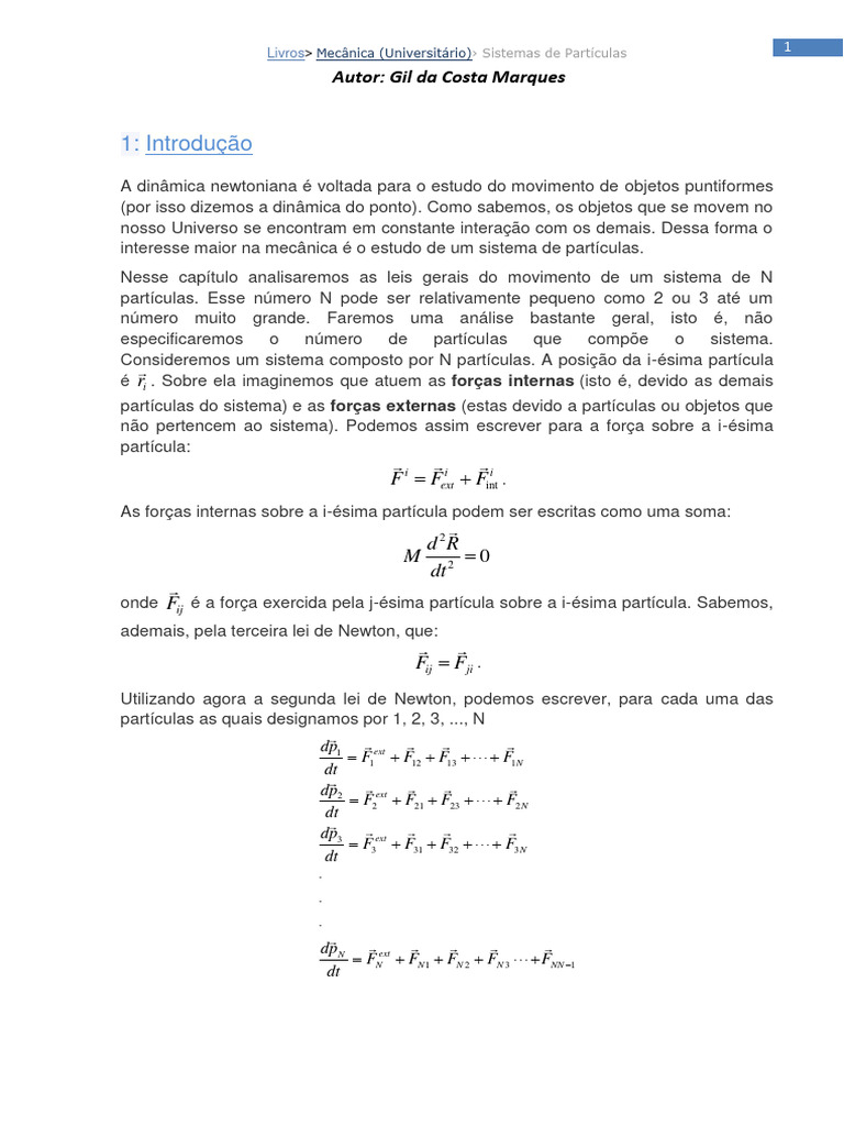17 Sistemas de Particulas2 | PDF | Iniciativa/Conjuntura | Momento Angular