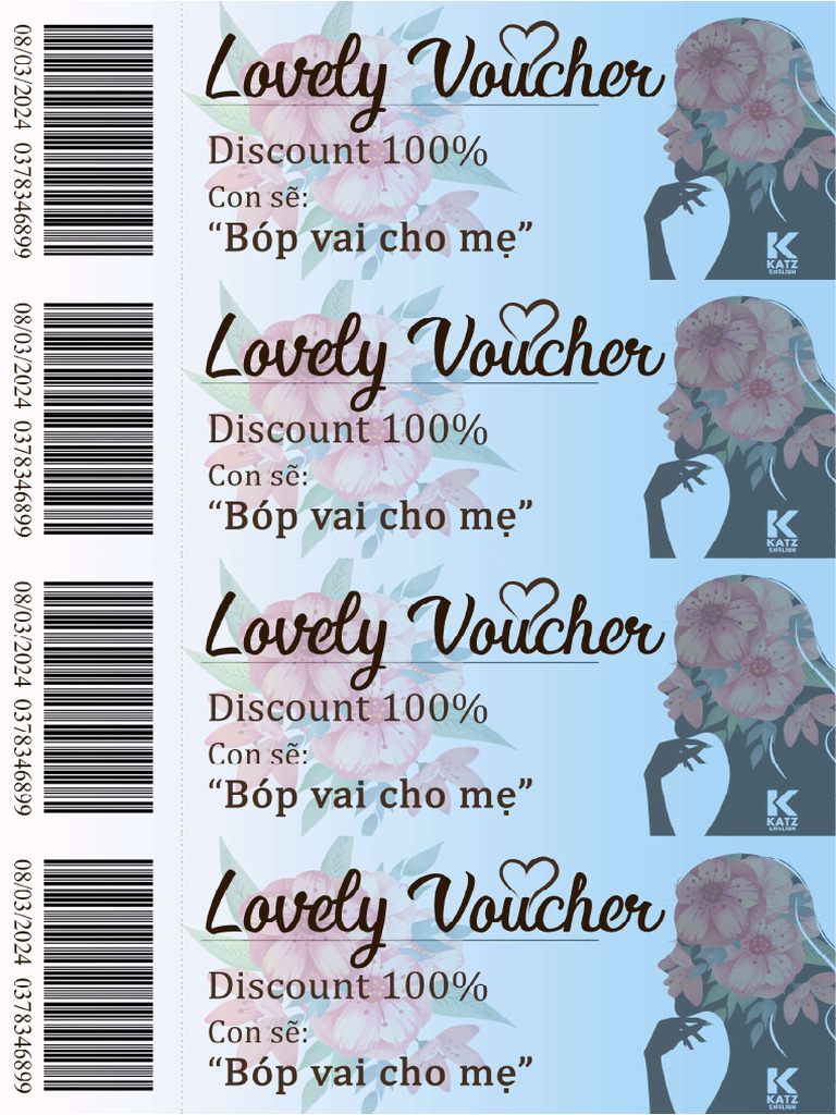 Lovely Voucher 3 | PDF
