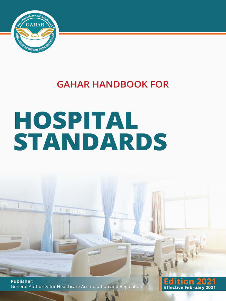 Gahar Handbook For Hospital Standards 2 | PDF
