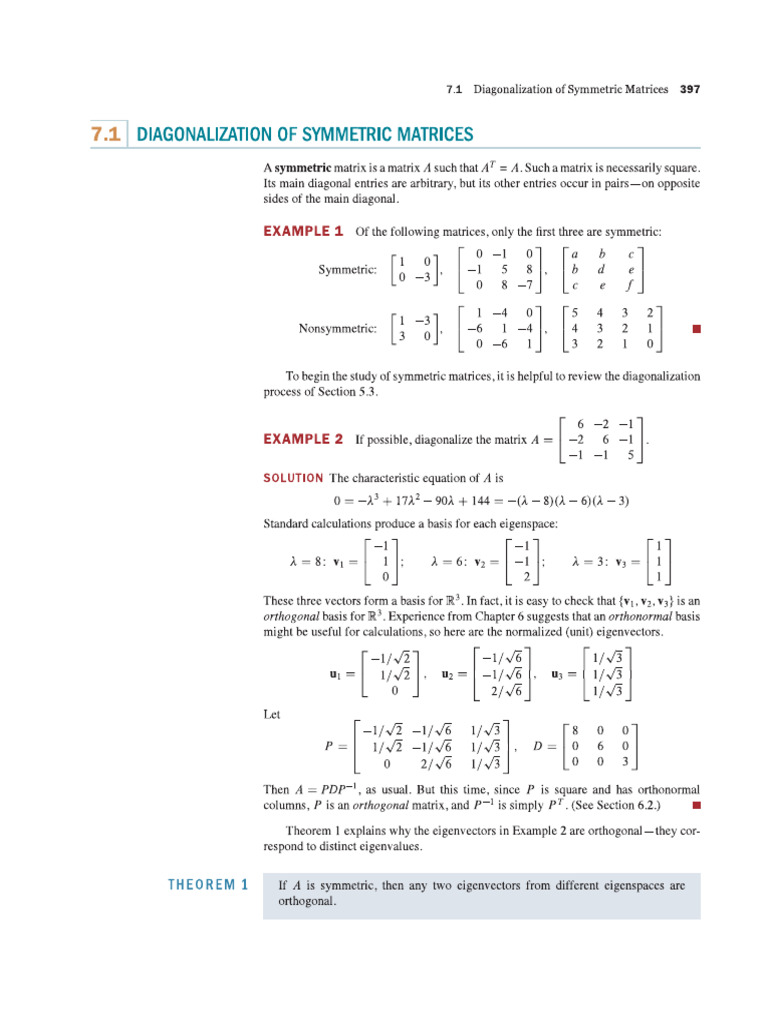 Diagonal Ization | PDF