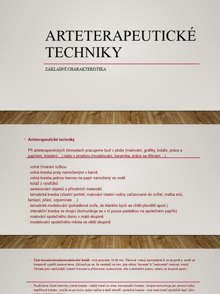Arteterapeuticke Techniky | PDF