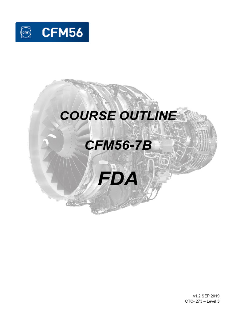CFM Doc Cfm56 7b Co FDA 3 v1.2 | PDF