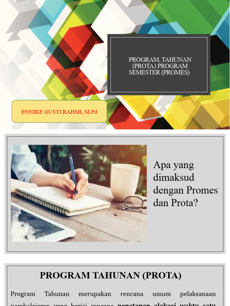 Prota - Promes | PDF | Karier & Perkembangan