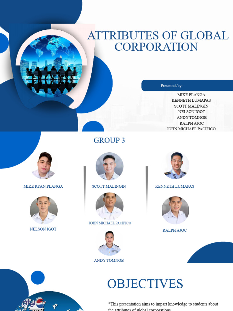 Attributes of Global Corporations | PDF | Globalization | Multinational ...