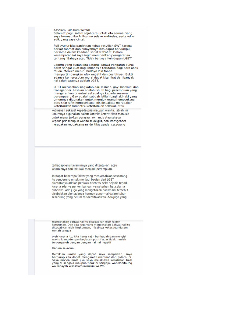 Pidato LGBT | PDF