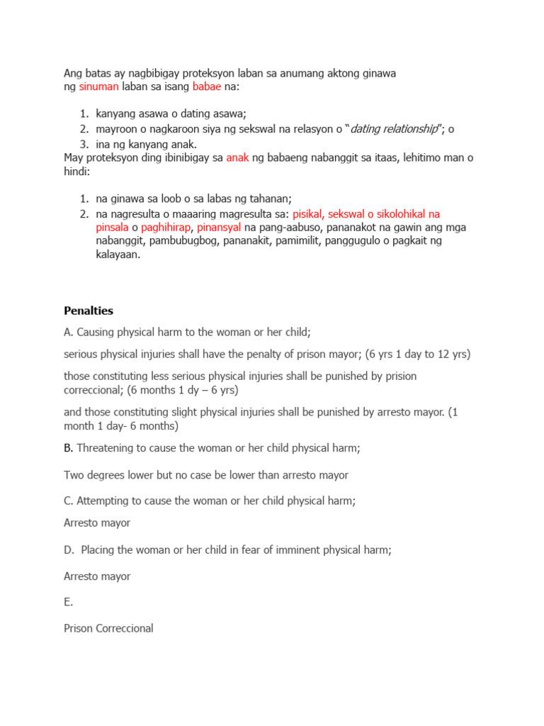 VAWC Module | PDF | Restraining Order | Justice