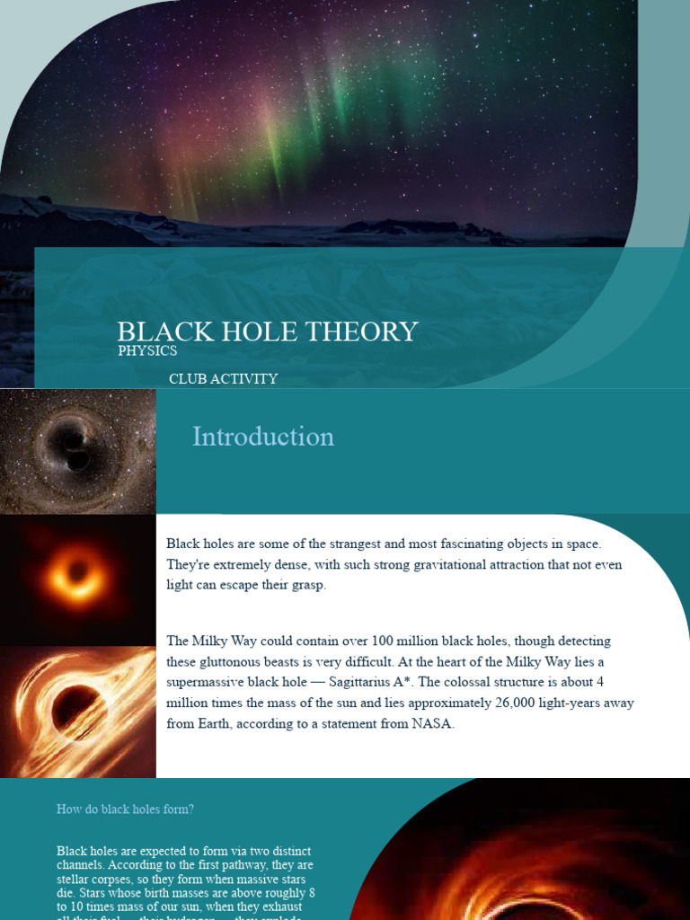 Black Hole | PDF