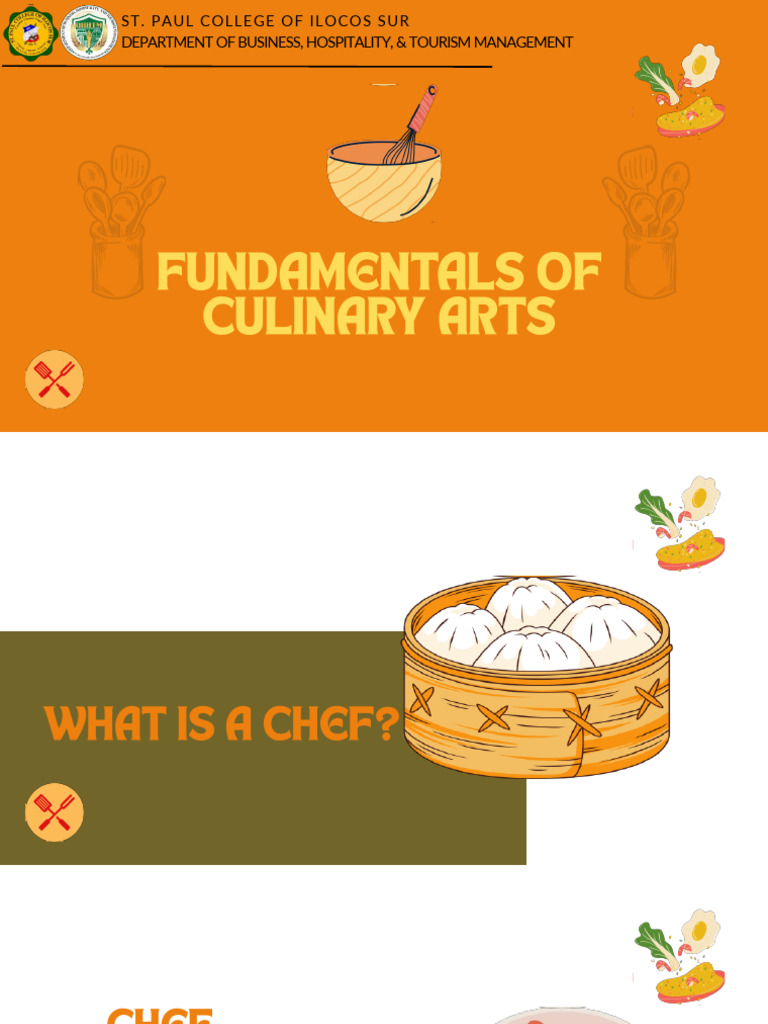 Culinary Arts Fundamentals Guide | PDF