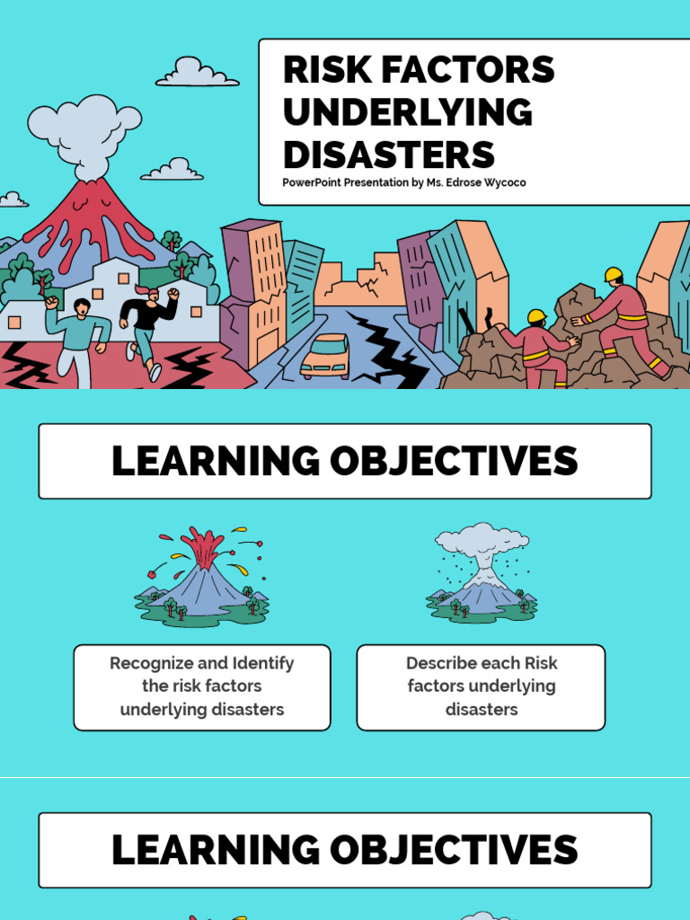 PDFDRRR Q3 L1 Risk Factors Underlying Disasters | Download Free PDF ...
