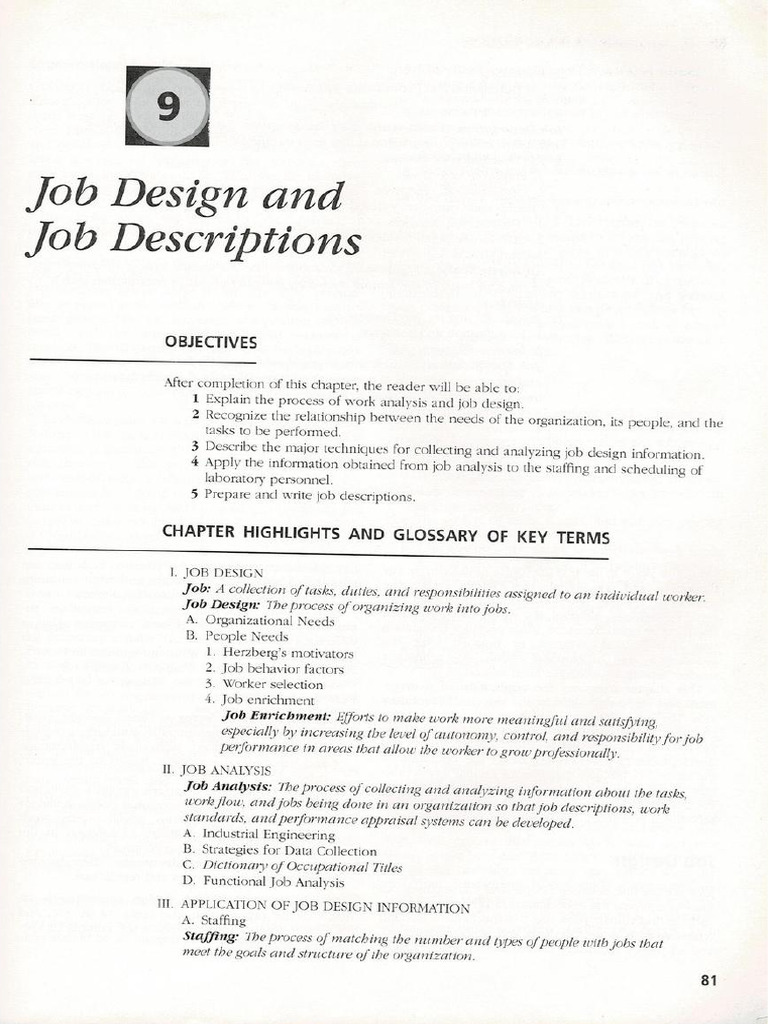 Job-Description Sample | PDF