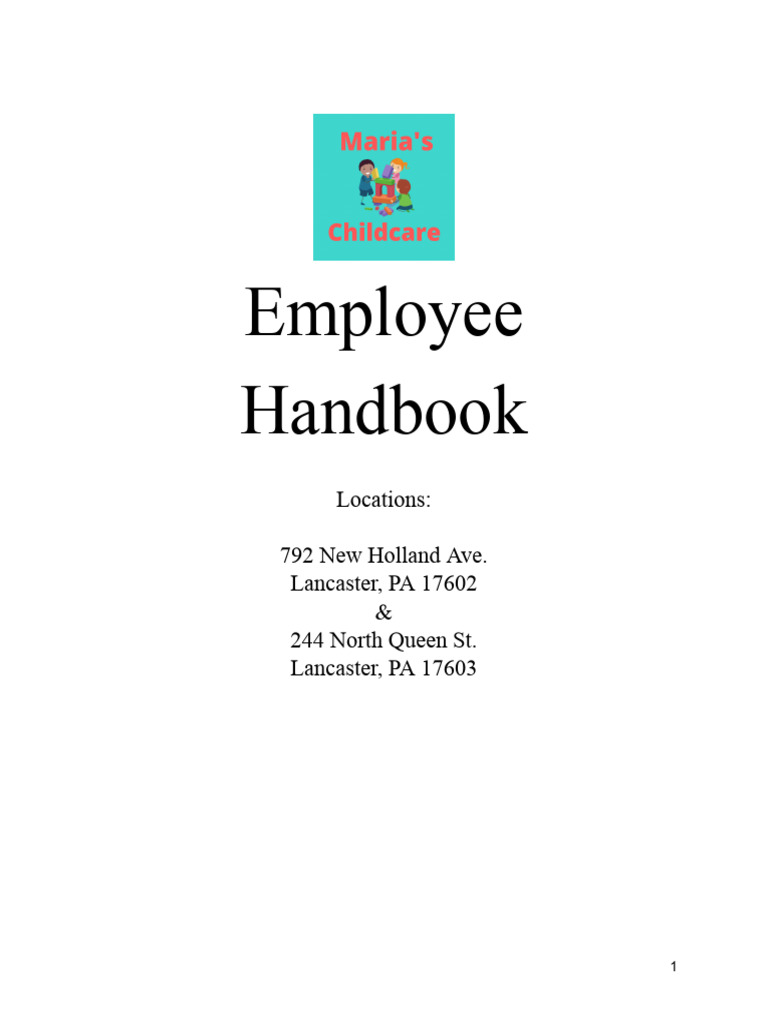 employee handbook 2024 | PDF