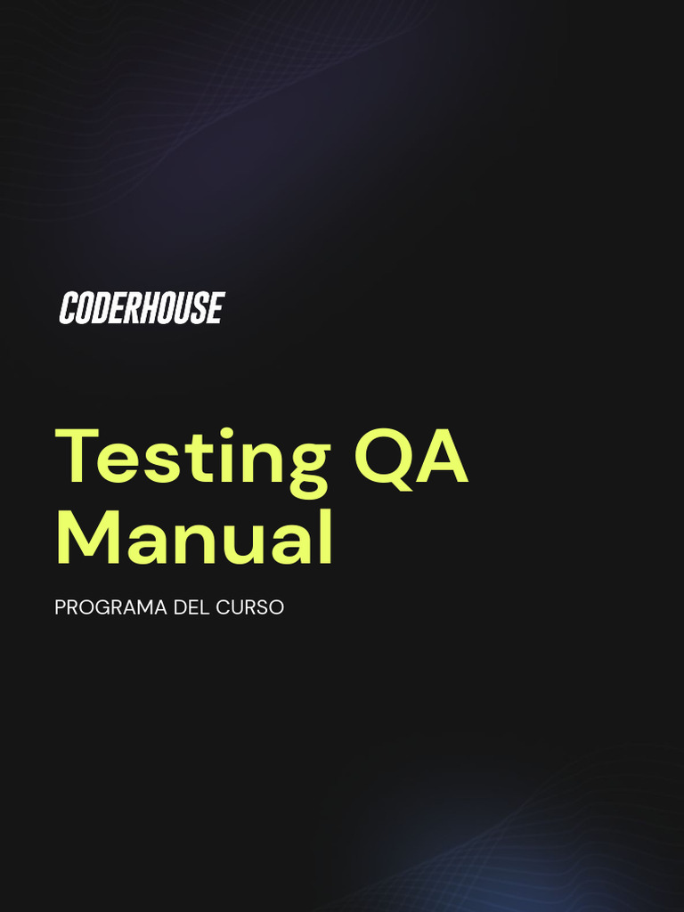 2022 Testing QA manual | PDF | Pruebas de software | Mac OS