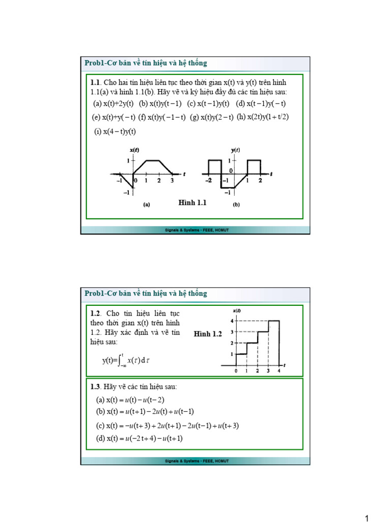 Bai Tap Chuong 1 | PDF