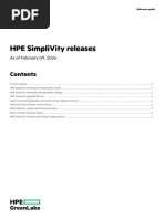 HPE - A00117319en - Us - HPE SimpliVity OmniStack Interoperability Guide 5.2.0 | PDF | Computer ...