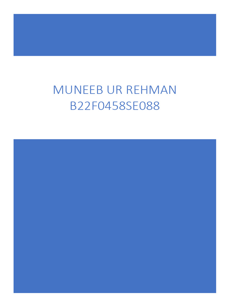 Muneeb Lab 05 | PDF | Teaching Methods & Materials