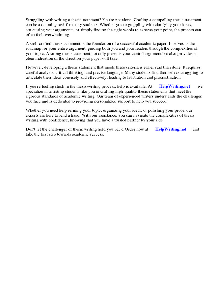 Theme Thesis Statement Examples Pdf Essays Thesis