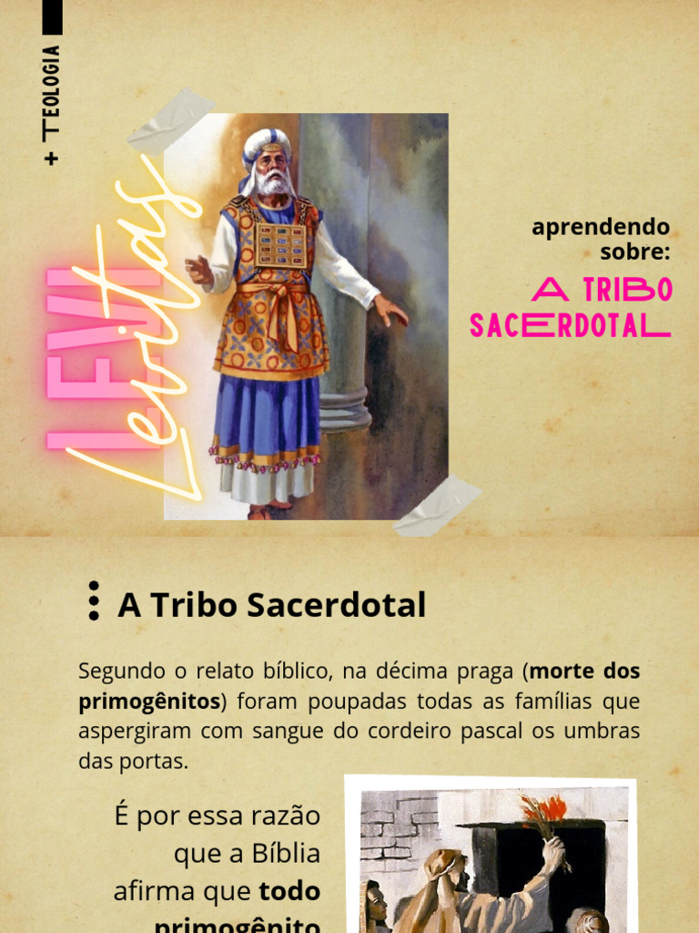 A Tribo Sacerdotal PDF | Download grátis PDF | Personalidades da Torá | Jacó