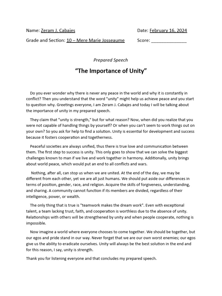 Speech Sheesh Haha Love Her | PDF | Self-Improvement | Wellness