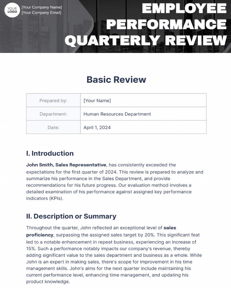 Employee Performance | PDF