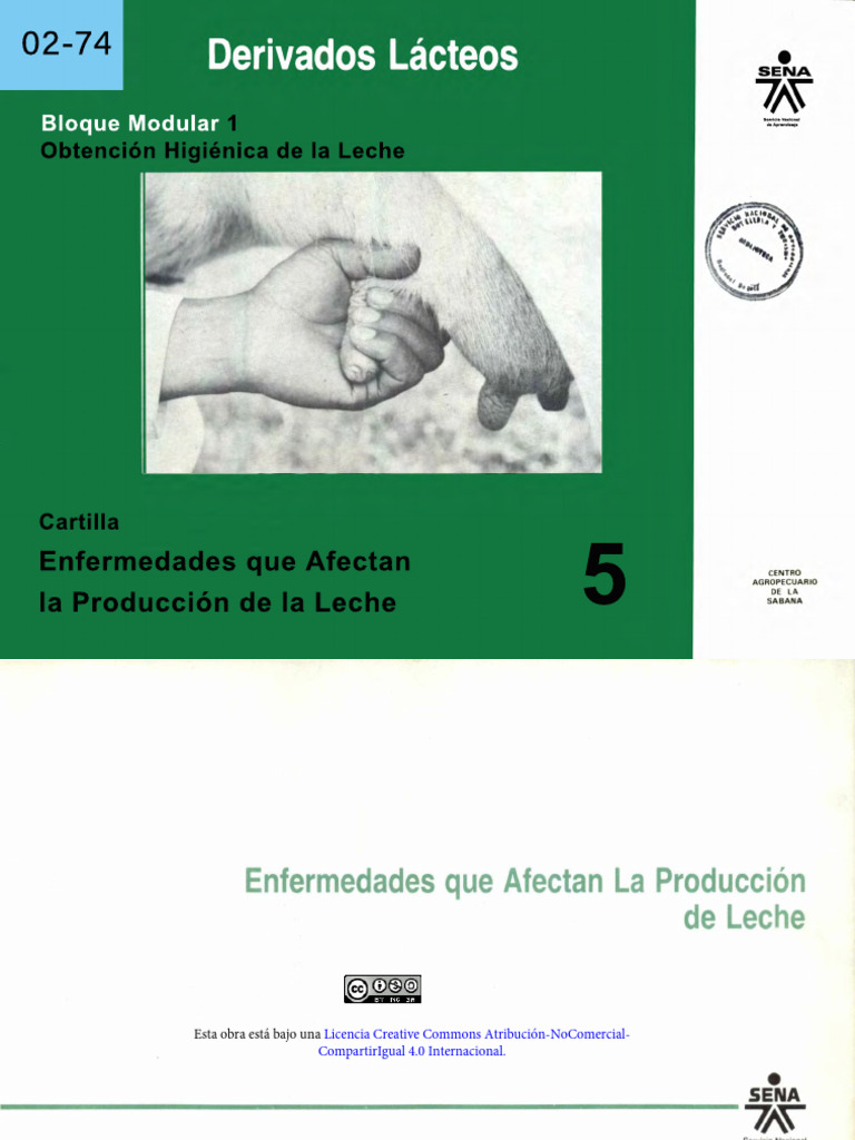Modulo1 Unidad5 Derivados Lacteos Obtencion | PDF | Leche | Vacas