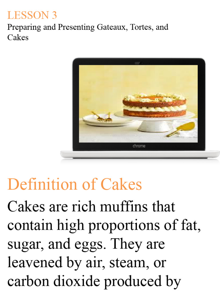 Definition of Cakes | PDF