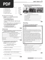 Steps Plus 6 Unit 3 Test A | PDF