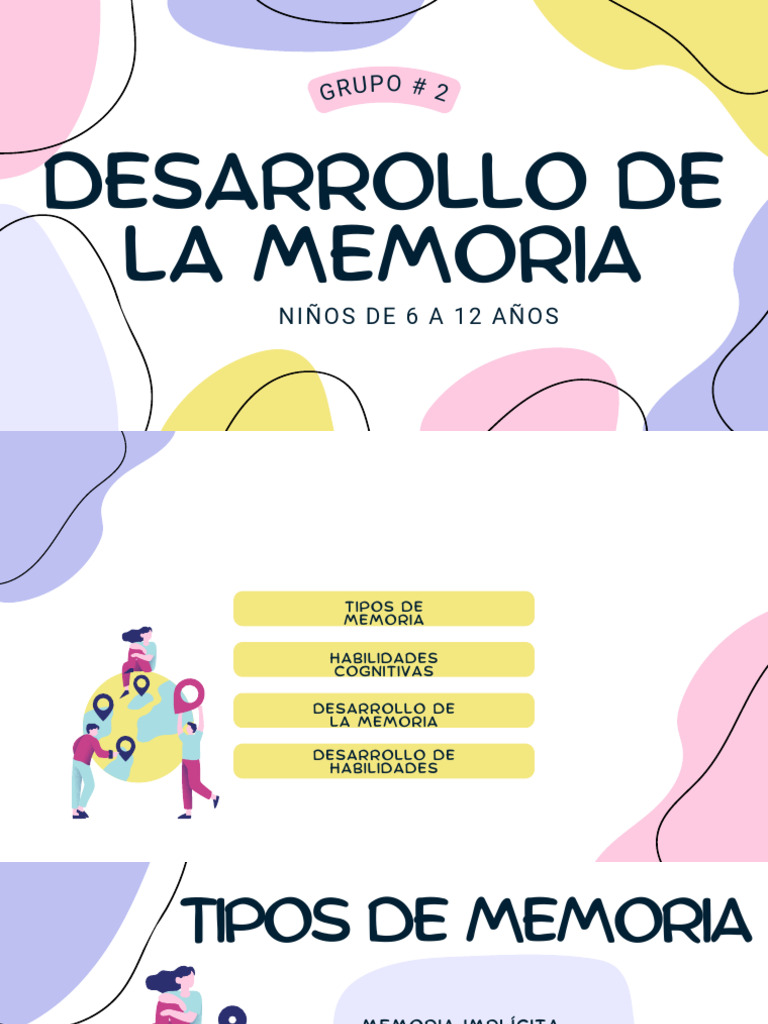 Desarrollo de La Memoria en Niños de 6-12 Años | PDF