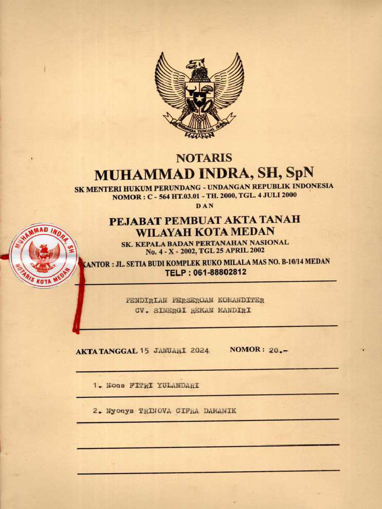 Ad Cv Sinergi Rekan Mandiri Compressed Compress2 Pdf