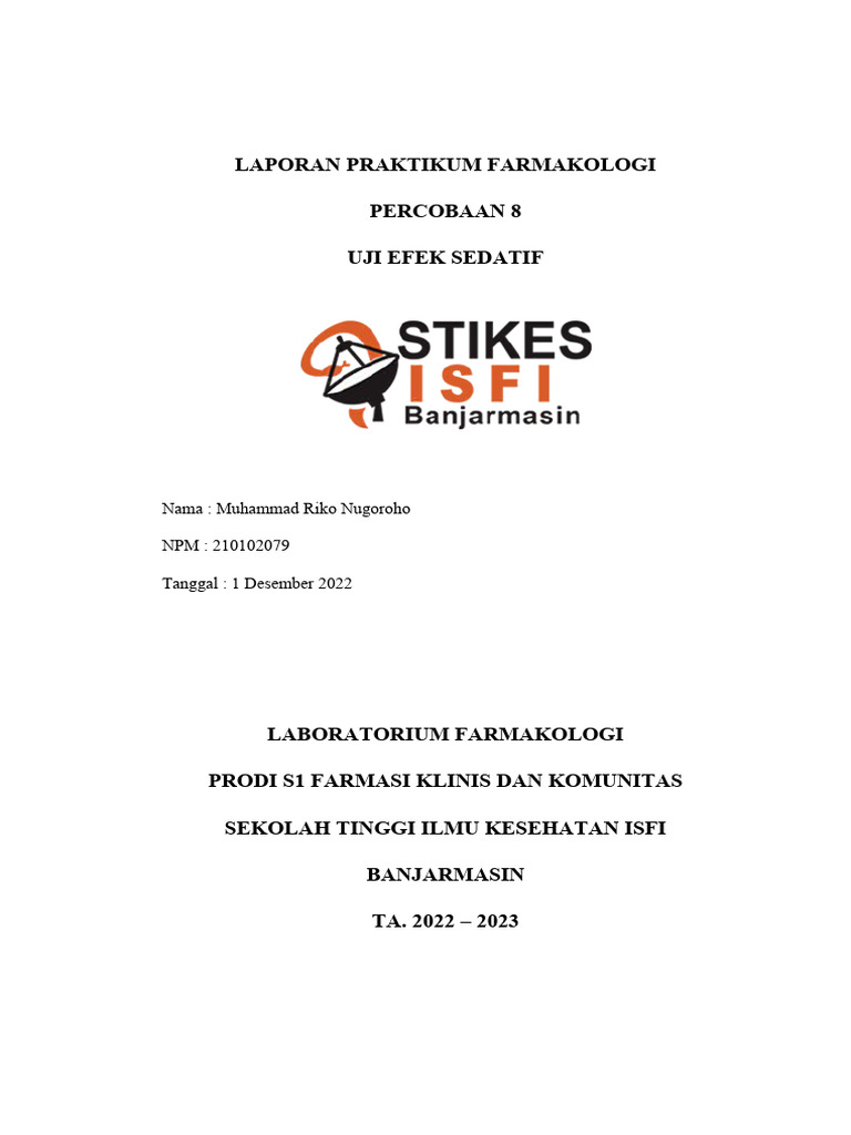 LAPRES Percobaan 8 | PDF