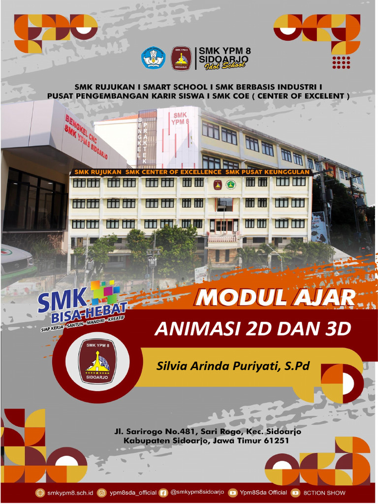 Modul Ajar Animasi - Animasi 2D Dan 3D - Fase F | PDF