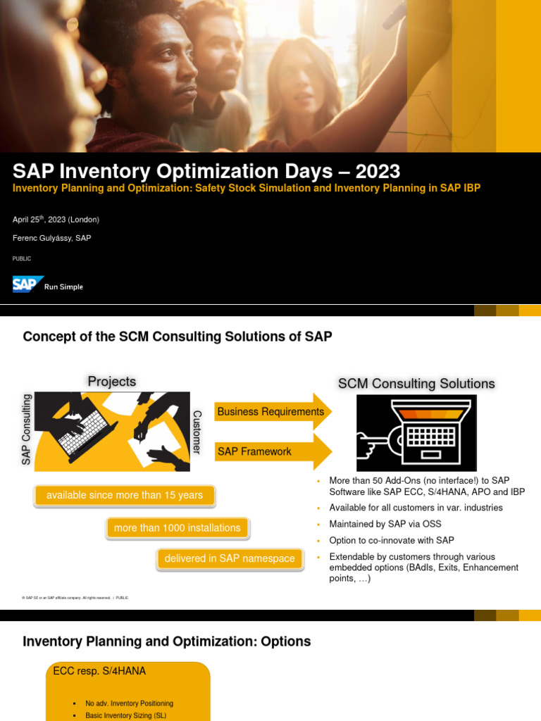 Inventory Planning and Optimization - Safety Stock Simulation and ...
