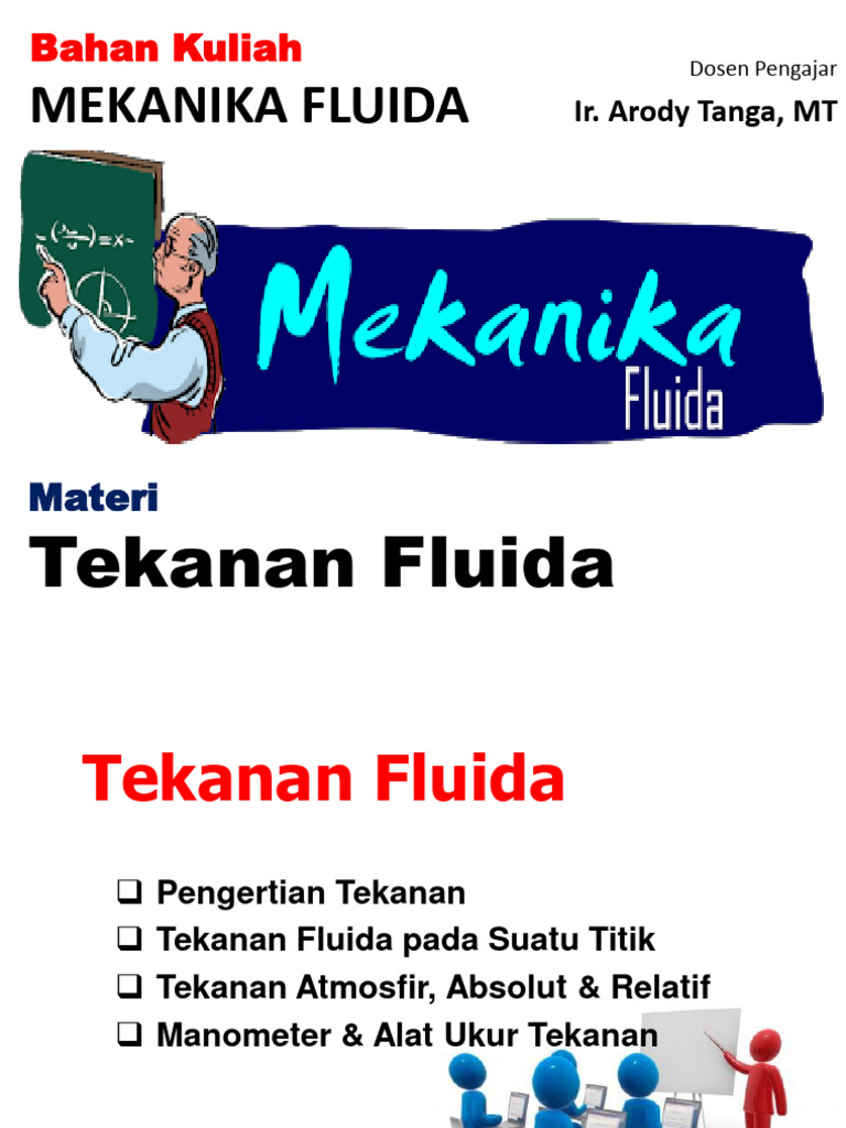 Mekanika Fluida - Materi Tekanan | PDF
