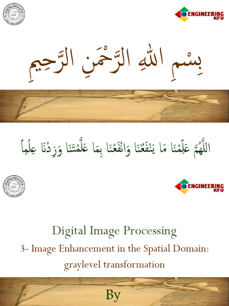 3 - DIP-graylevel Transformation | PDF | Teaching Methods & Materials ...