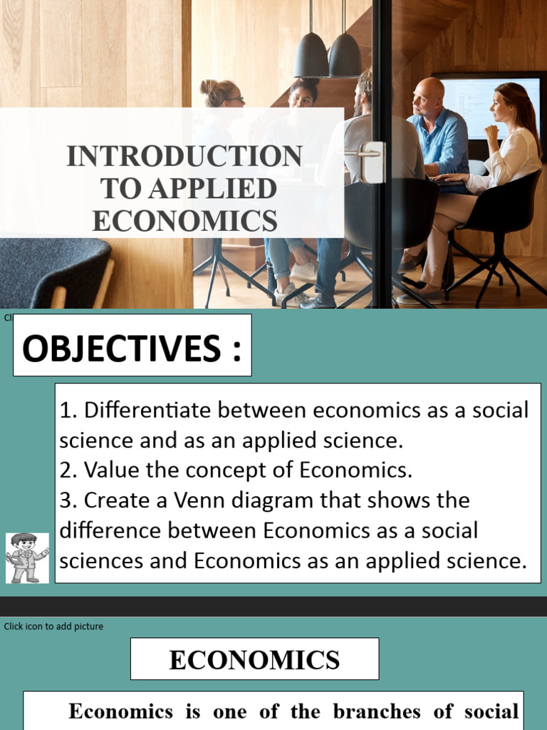Week 1 Introduction To Economics | PDF | Economics | Economies