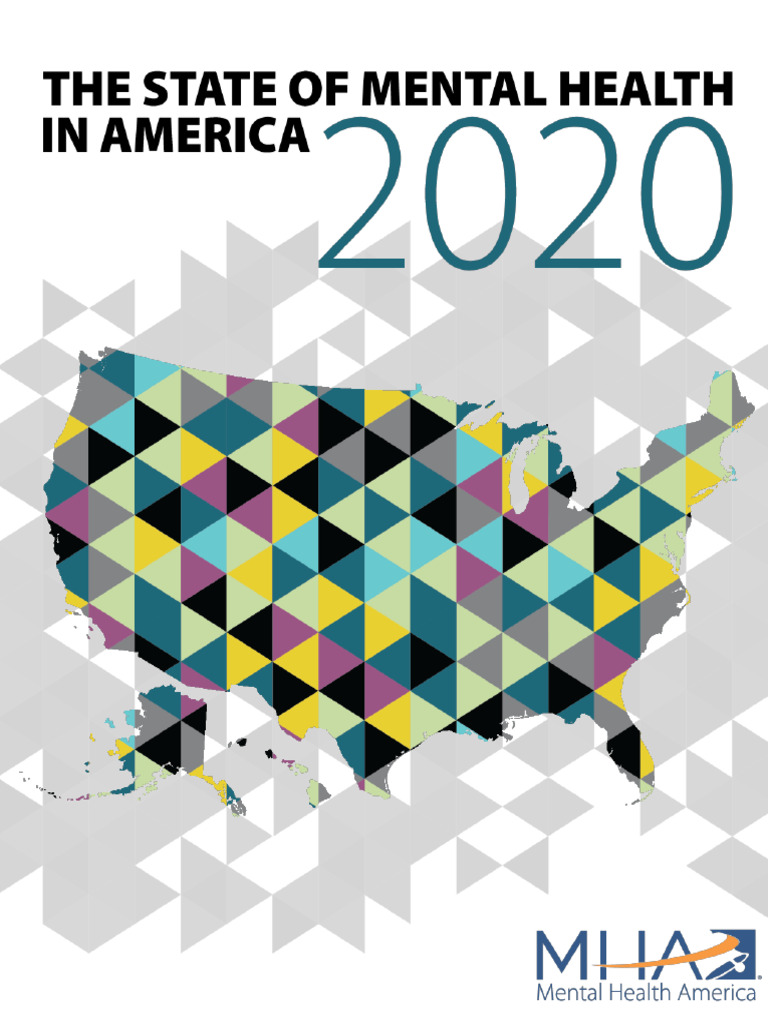 State of Mental Health in America - 2020 - 0 | PDF | Mental Disorder ...