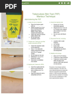 Mantoux Tuberculin Skin Test Record Form | PDF