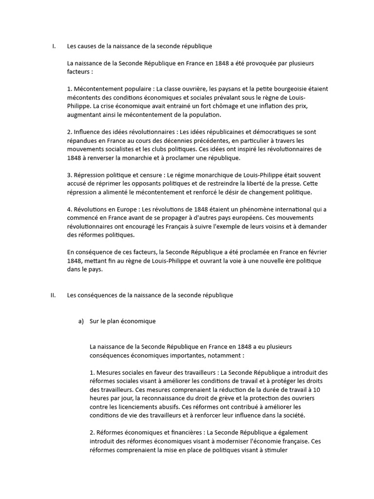 Exposé D'histoire | PDF | Révolutions | Socialisme