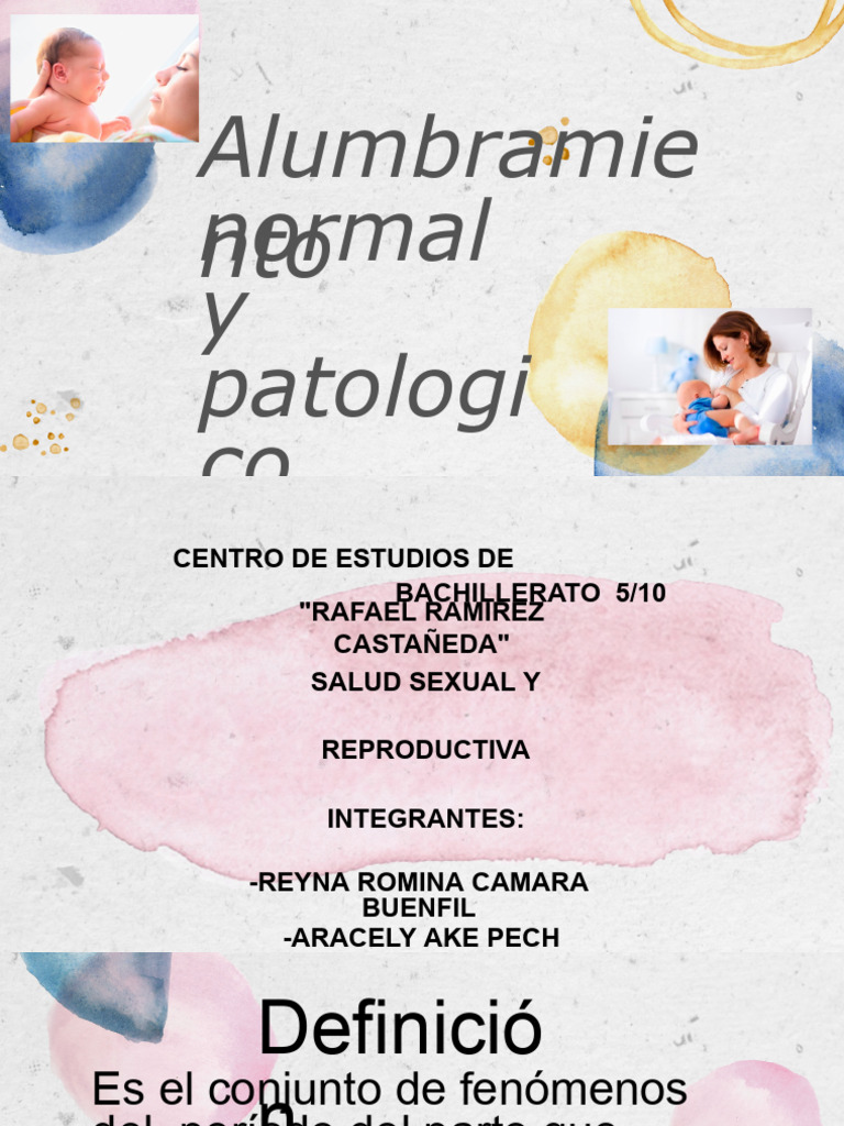 Alumbramiento Normal y Patologico | PDF | Parto | Placenta